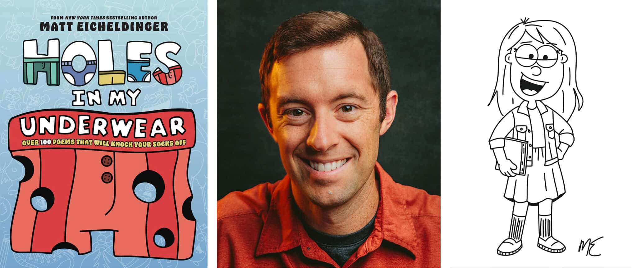 Free Cartoon Portraits with Matt Eicheldinger - Twin Cities Book Festival